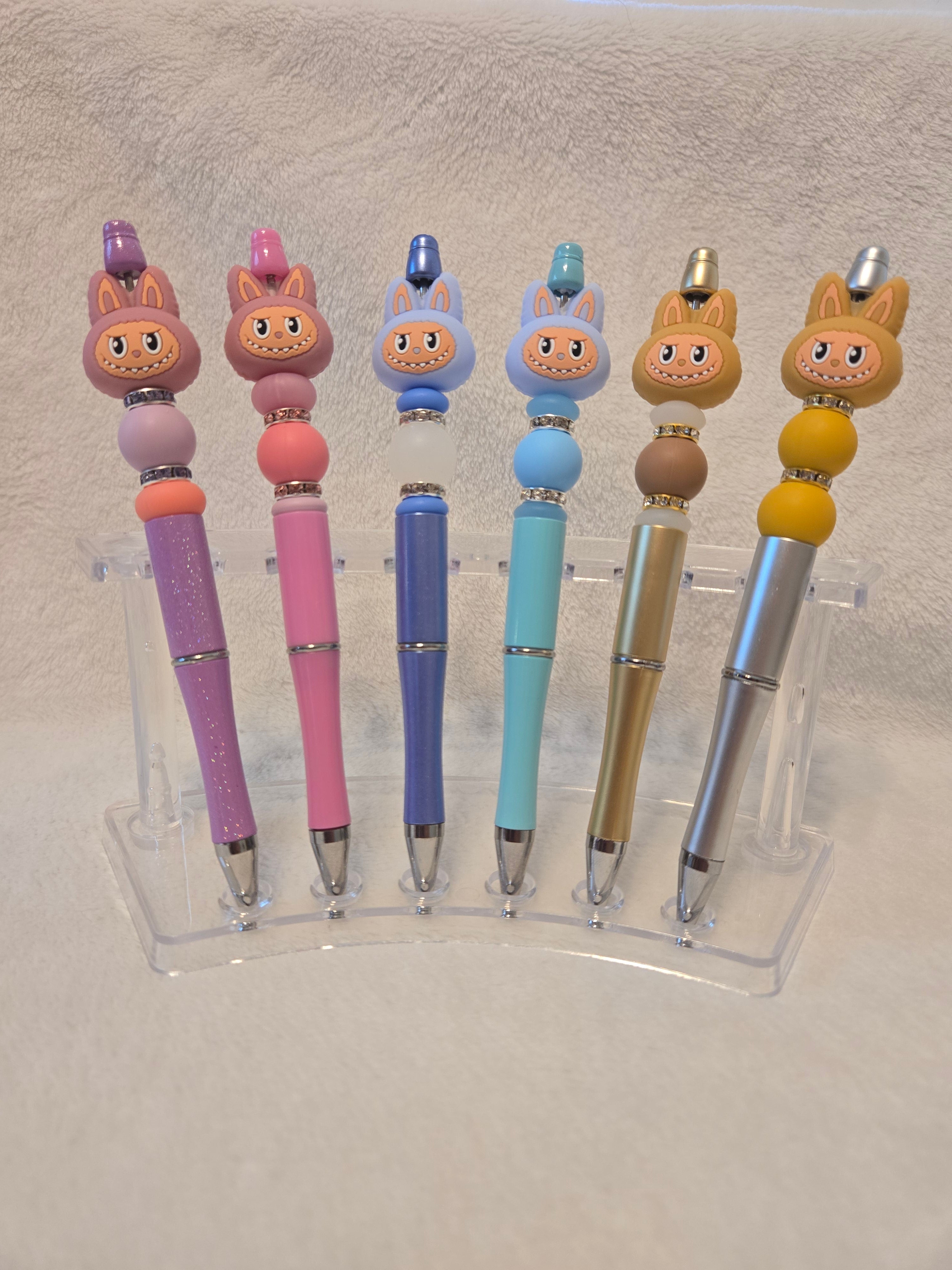 Labubu beaded pens – Kodi's Charmed Creations